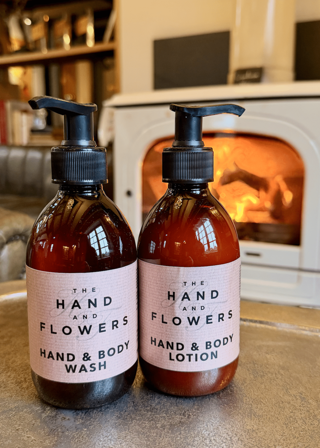 Body Care Set - The Hand and Flowers